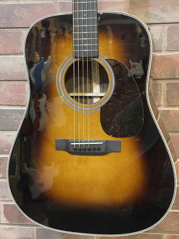 Martin D-28 Sunburst Custom Shop Adirondack Top | Reverb