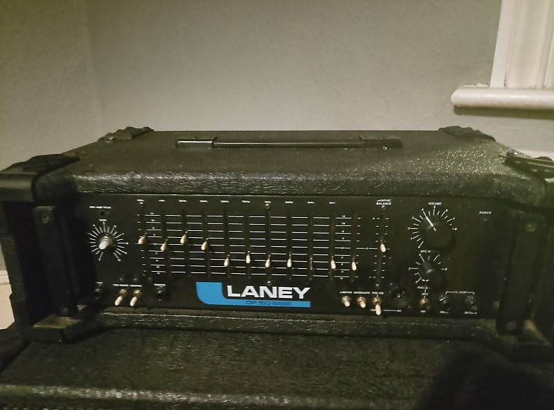 Laney Bass head and 18 speaker cab DP 150 90s - Black | Reverb UK