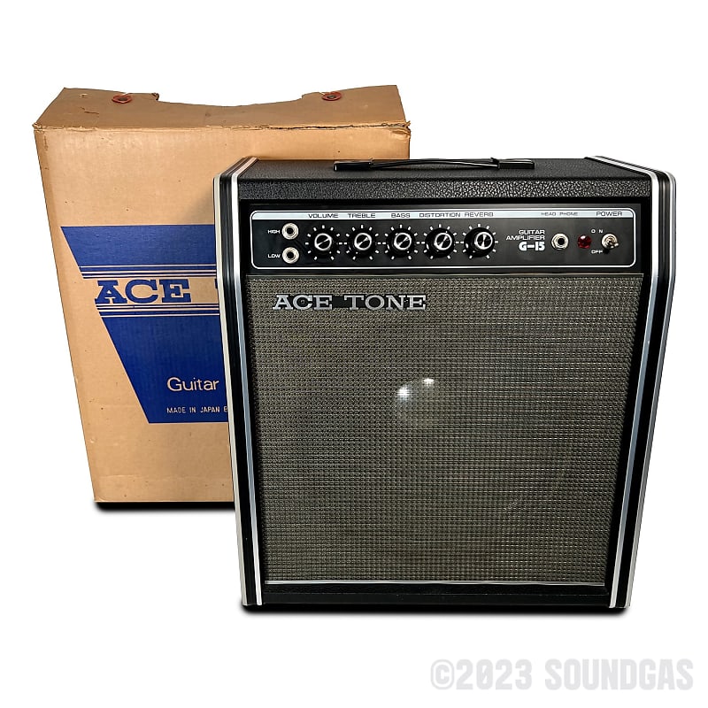Ace Tone G-15 - 1970s Solid State Combo with Reverb | Reverb