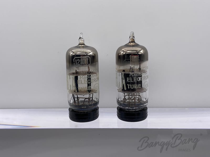 Matched Pair RCA 12AT7WA Dual Triode Guitar Amp. Audio | Reverb UK