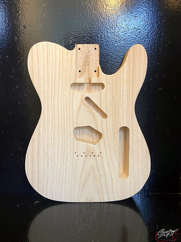 Guitar Mill T-Style Body / 2 pc. Ultra Light Swamp Ash | Reverb