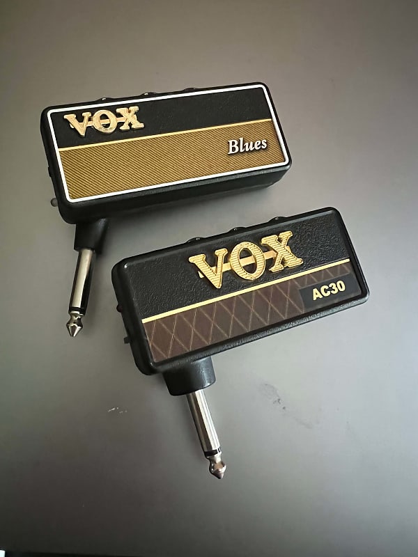 Vox amPlug amps x2 - AC30 & Blues - Headphone Amplifiers | Reverb