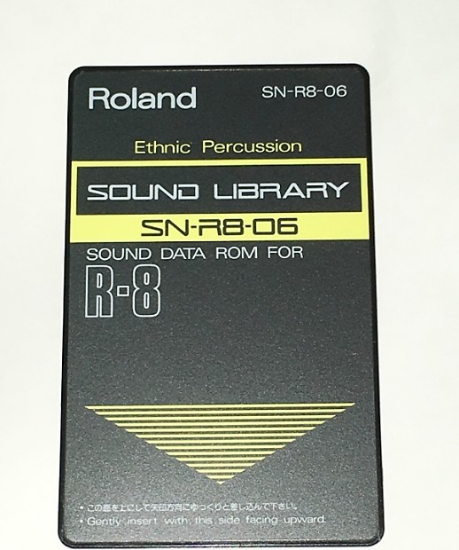 Roland R8 Ethnic Percussion Card SN-R8-06 | Reverb