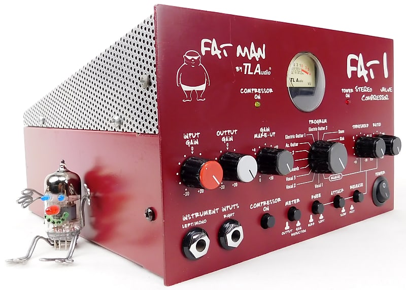 TL Audio Fat Man FAT 1 Stereo Tube Compressor + | Reverb Australia