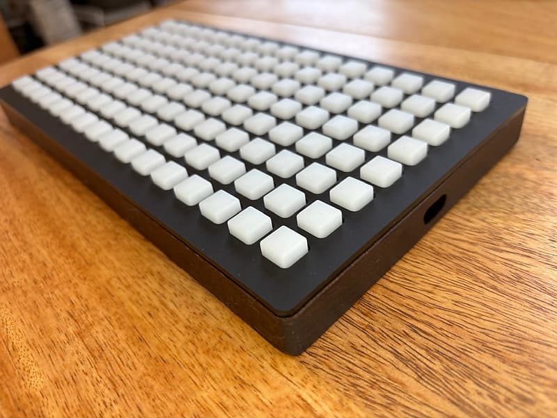 Monome grid 128 Neotrellis Walnut | Reverb