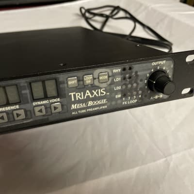 Mesa Triaxis Version 2 ( No Phat Mod ) All Tube Rack Effects | Reverb