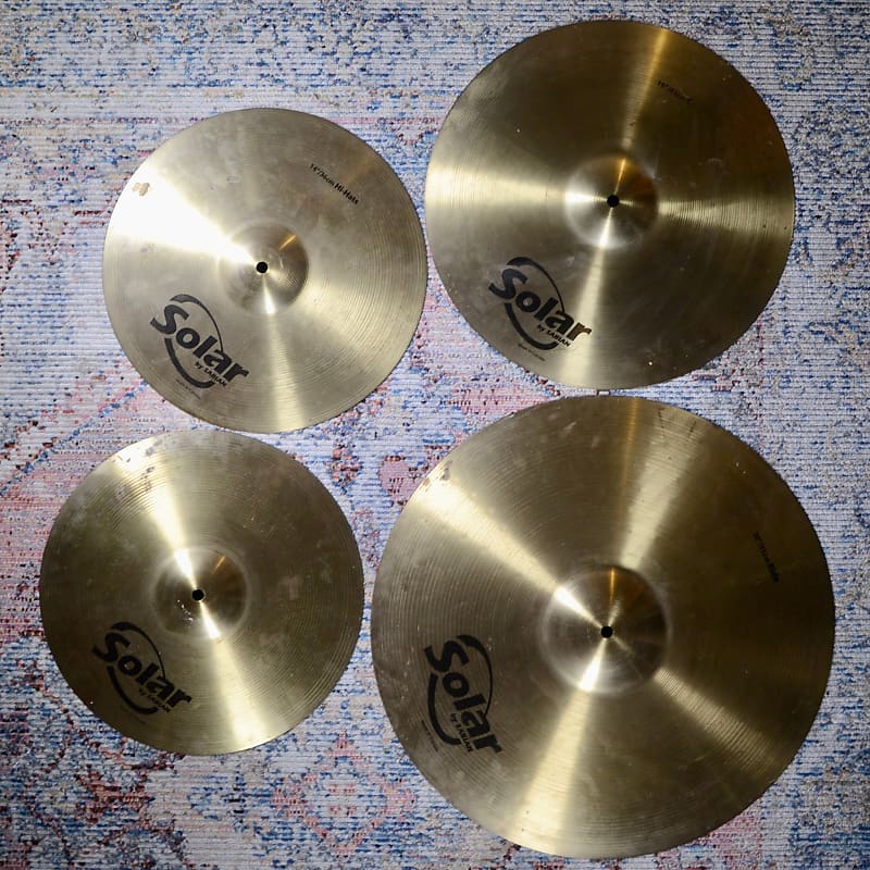 Sabian Solar Cymbal Set - 14/16/20" | Reverb