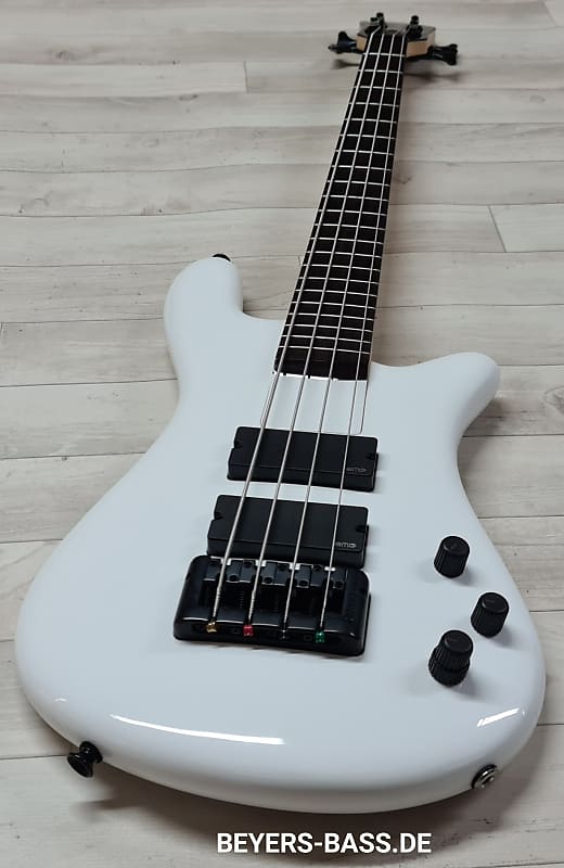 Spector Euro 4 Bantam, Solid White Gloss | Reverb