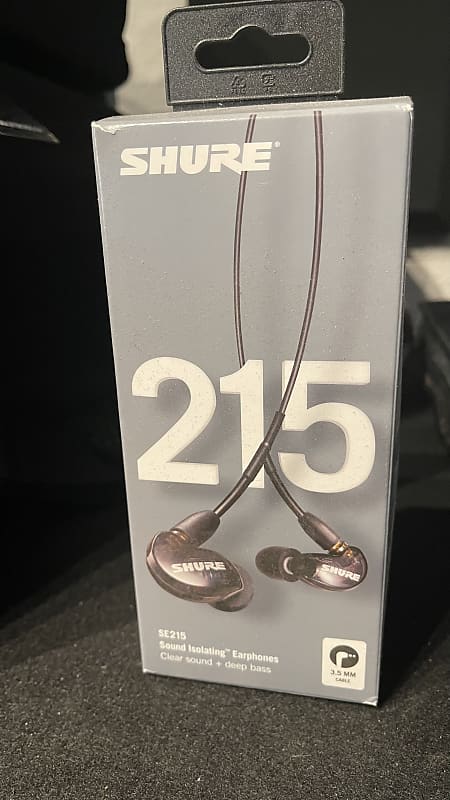 Shure SE215 PRO Wired In-Ear Monitors - 64" Cable | Reverb