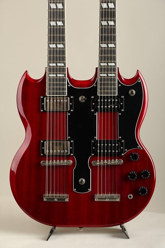 Epiphone G-1275 Double Neck SG Heritage Cherry | Reverb