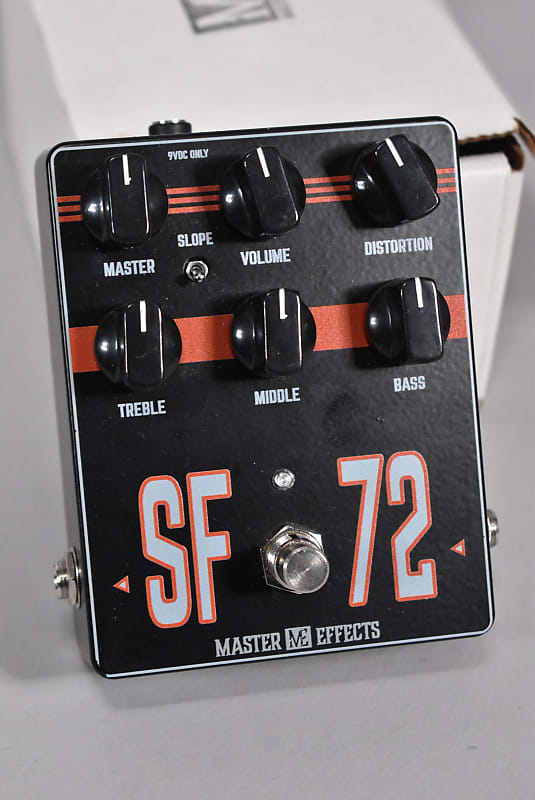 Master Effects SF 72 Bass Preamp Effects Pedal | Reverb