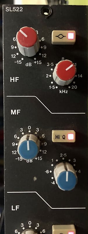 Solid State Logic SSL G 5000 console SL522 Stereo EQ from | Reverb