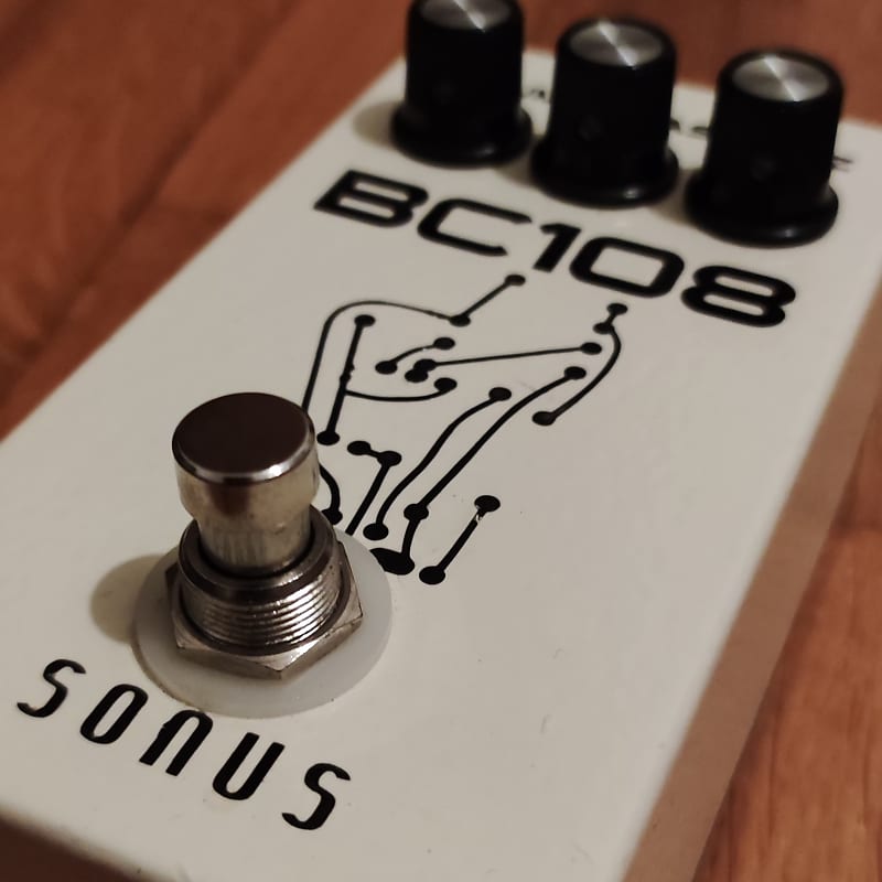Sonus BC108 Fuzz (Fuzz Face BC108 Style) 2010s - White | Reverb