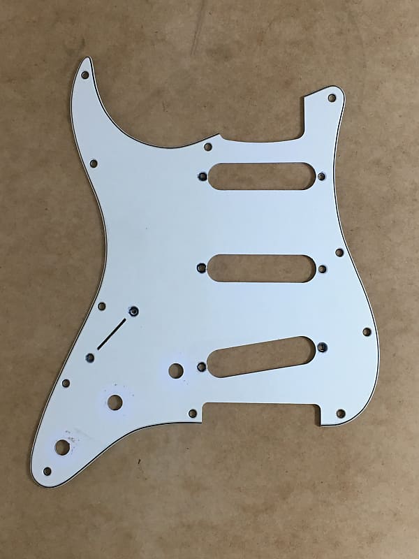 Vintage Lefty Fullerton Era Dan Smith Fender Strat Pickguard | Reverb