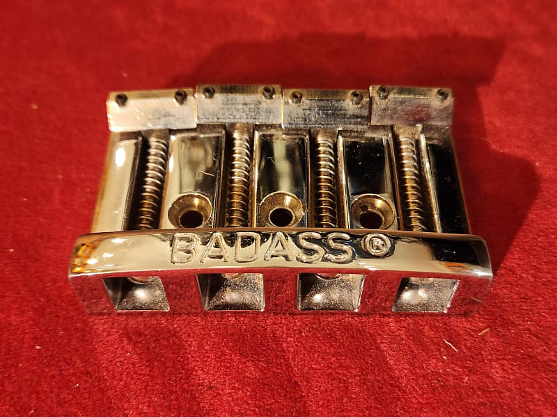 Leo Quan Badass Bass Bridge Nickel | Reverb