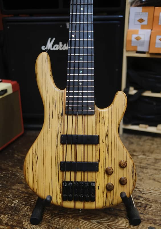 AIO Wolf 6-string Bass - Natural Satin | Reverb UK