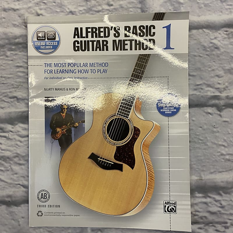 Alfred Basic Guitar Method 1 Book | Reverb
