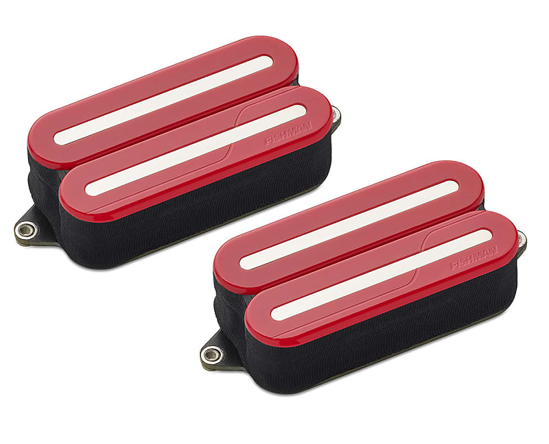 Fishman Fluence Open Core Modern Humbucker 6-String Set - Red | Reverb