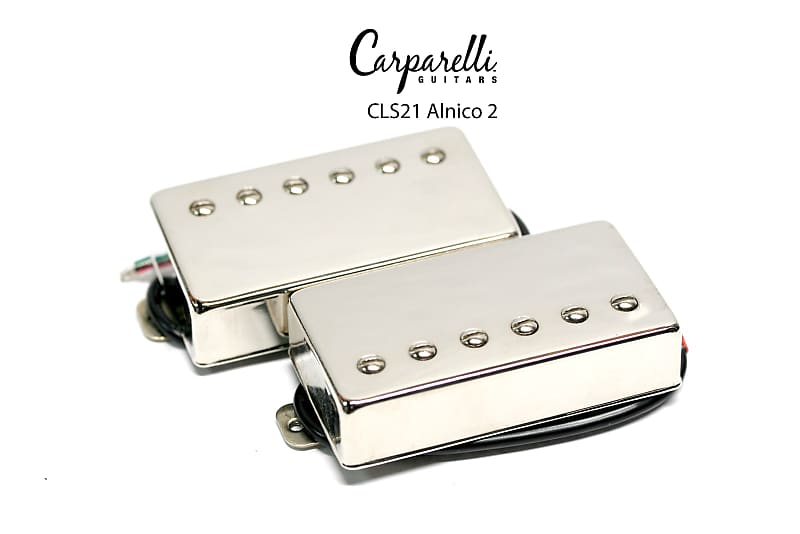 Brio CLS21 Alnico 2 Vintage Nickel Humbucker Set | Reverb Canada