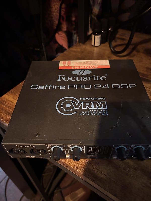 Focusrite Saffire Pro 24 DSP Firewire Audio Interface | Reverb UK