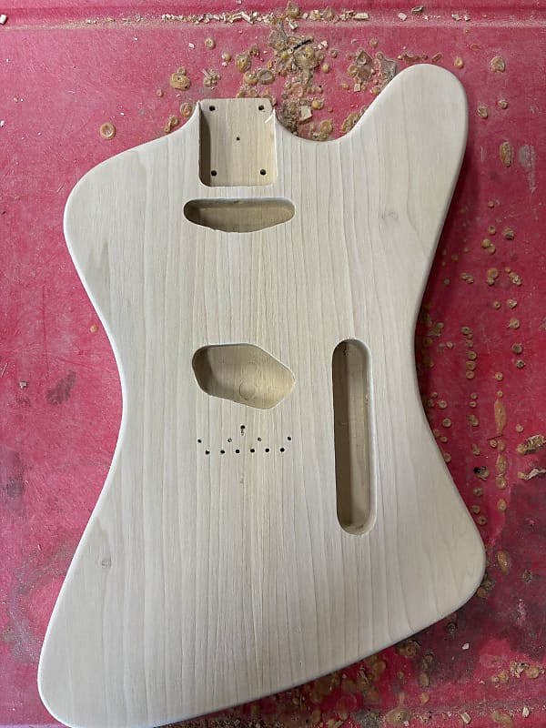 Custom Unfinished Guitar Body Firebird with Telecaster Specs | Reverb