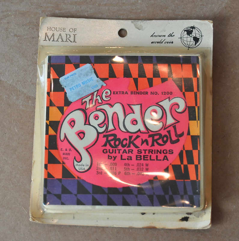 LaBella 'The Bender' Rock n Roll guitar strings. Vintage | Reverb UK