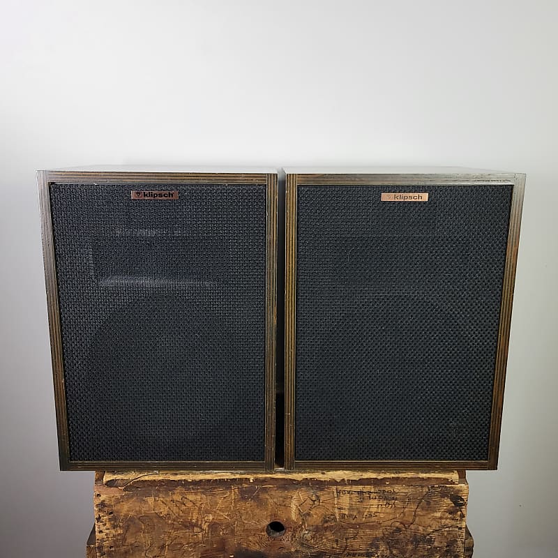 1980's Klipsch Heresy I's Refinished - Pair Local Pickup Only | Reverb