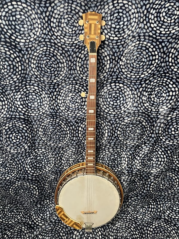 conqueror 5 string banjo 1970s | Reverb