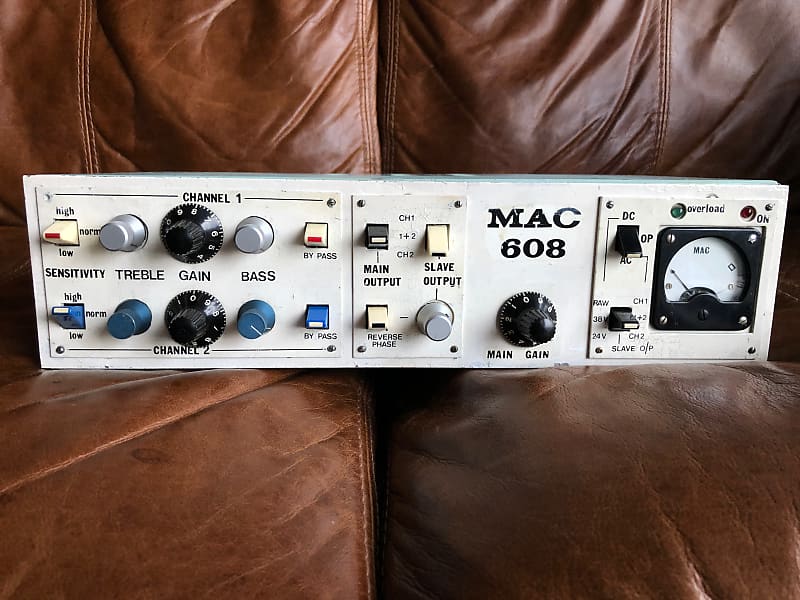 BBC Mac 608 Pre and Eq | Reverb