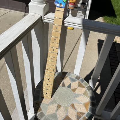 Custom Hand Painted Telecaster Thinline Body with Neck | Reverb