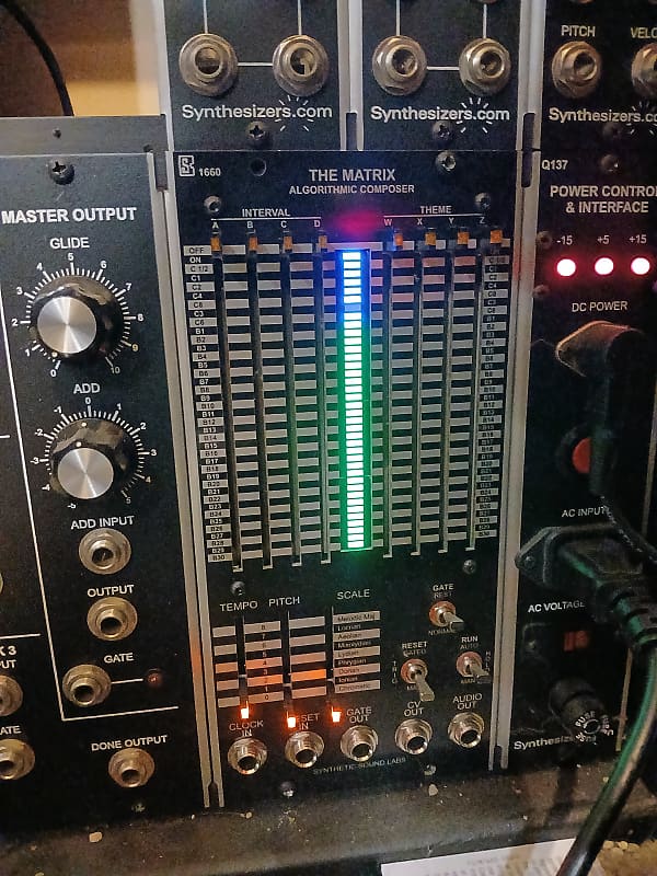 Synthetic Sound Labs 1660 Matrix 2024 Algorithmic Composer | Reverb