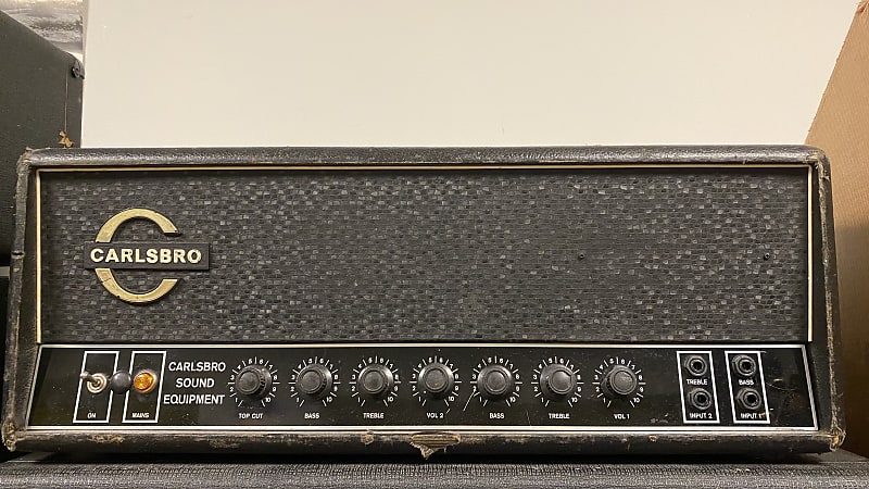 Carlsbro CS60 Tc 1969 noir | Reverb
