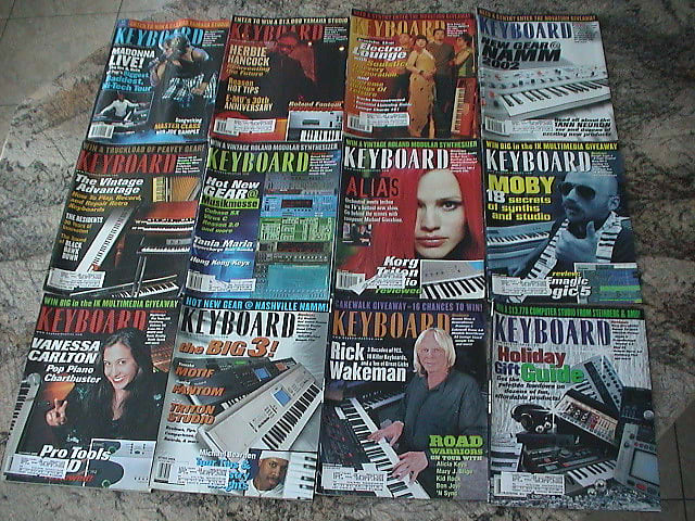 Keyboard Magazine Set - January to December 2002 | Reverb