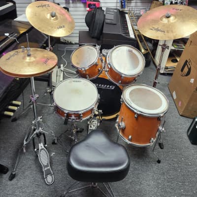 Ludwig Rare Blue Marble 1997 Drum Kit | Reverb