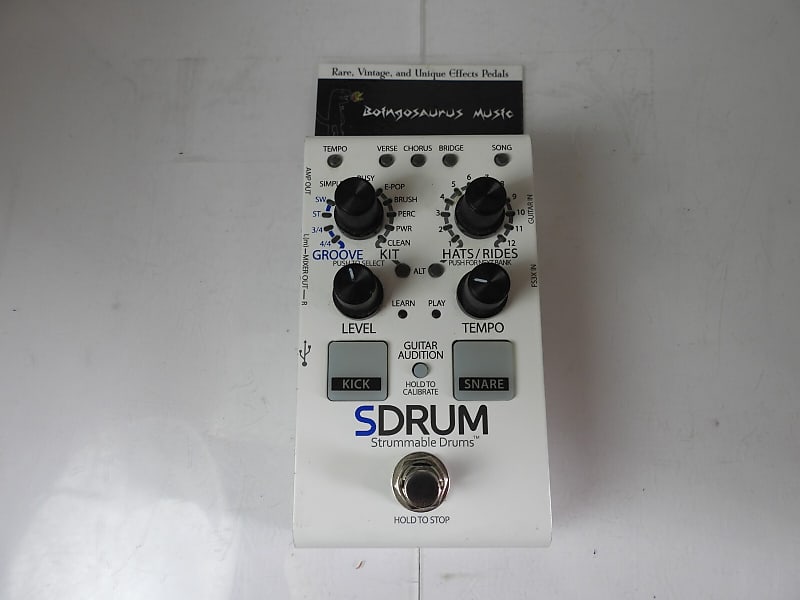 Digitech S-Drum Strummable Drums Effect Effects Pedal Free | Reverb