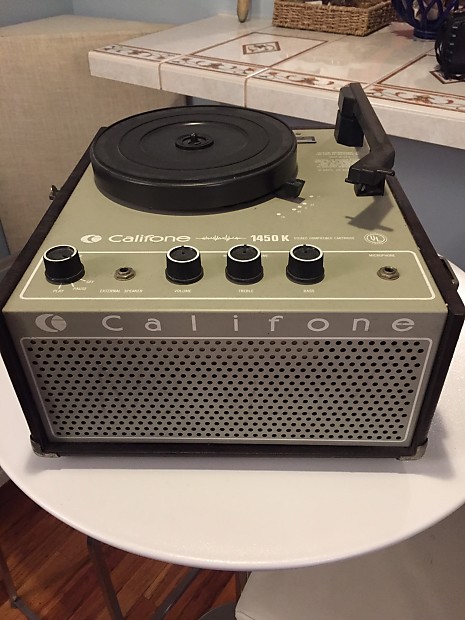 Califone 1450K Portable Turntable | Reverb