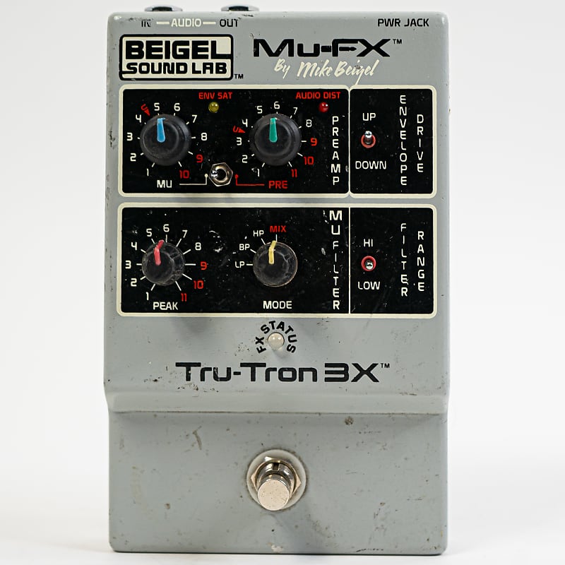 Beigel Sound Lab MU-FX Tru-Tron 3x Effect Pedal #550 * Signed | Reverb