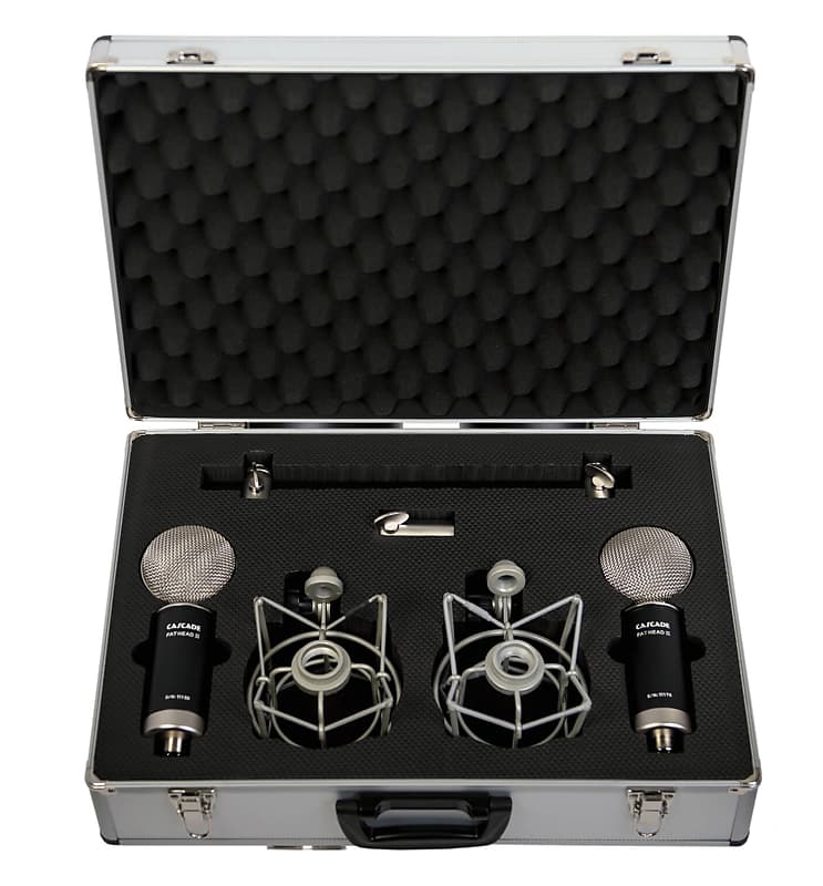 Cascade Fat Head II Stereo Pair Ribbon Microphones | Reverb