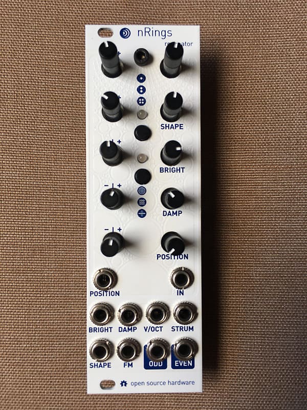 Open Source Hardware Mutable Instruments Nano Rings Eurorack | Reverb