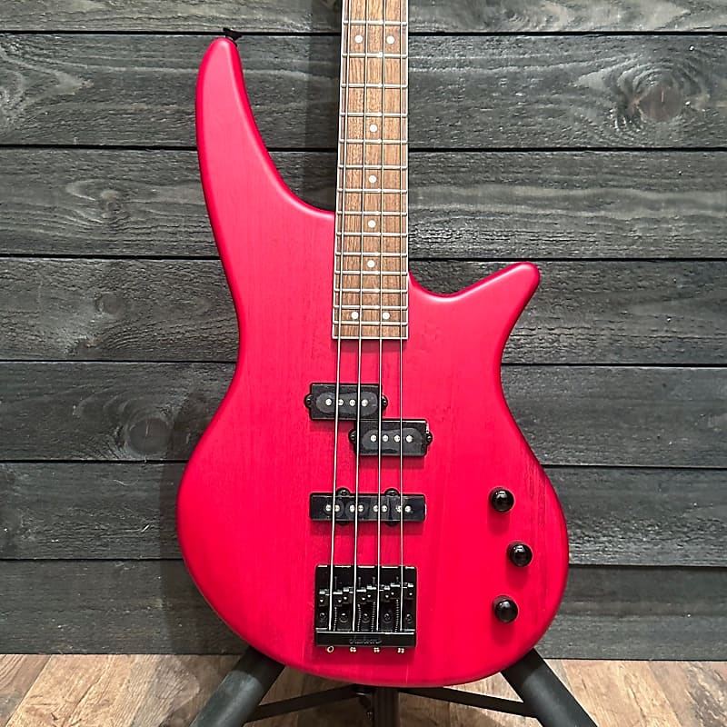 Jackson JS23 Spectra IV 4 String Electric Bass Guitar - Red | Reverb