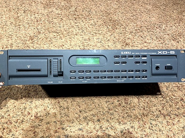 Kawaii XD-5 16 Bit Drum and Percussion Synthesizer/Sample | Reverb