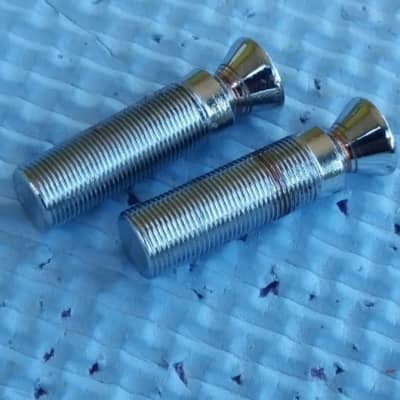Floyd Rose Special brass floating pivot screws CHROME | Reverb
