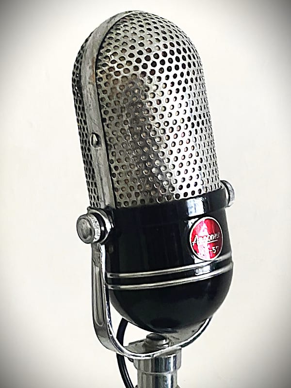 Vintage 1960's Argonne AR-57 Dynamic Pill Microphone, studio | Reverb