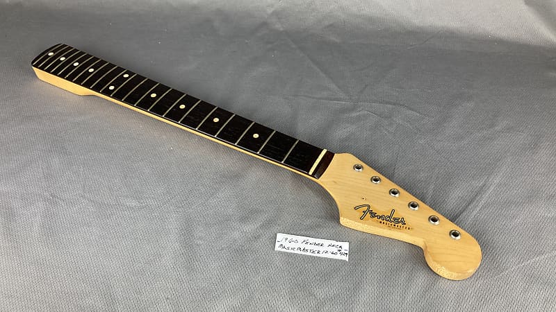1960 Fender Musicmaster Guitar Neck 12-60 Mint Condition | Reverb
