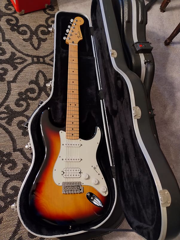 2012 Fender Standard Stratocaster HSS With Case | Reverb