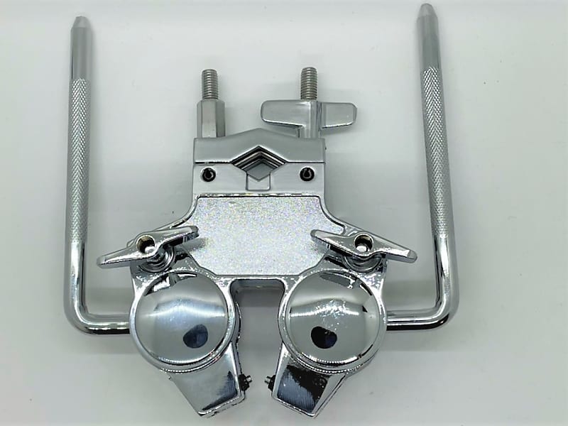 Double Tom Mount Holder w/ 10.5mm L Arms and Built-in | Reverb