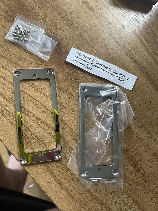 Gibson FireBird Pickup Rings 2024 - Chrome | Reverb