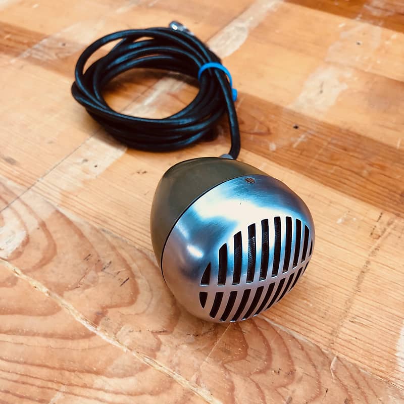 Shure Green Bullet Vintage Harmonica Microphone | Reverb