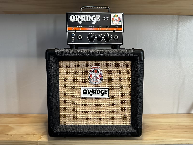 Orange Dark Micro Terror 20-Watt 1x8" Guitar Half Stack | Reverb