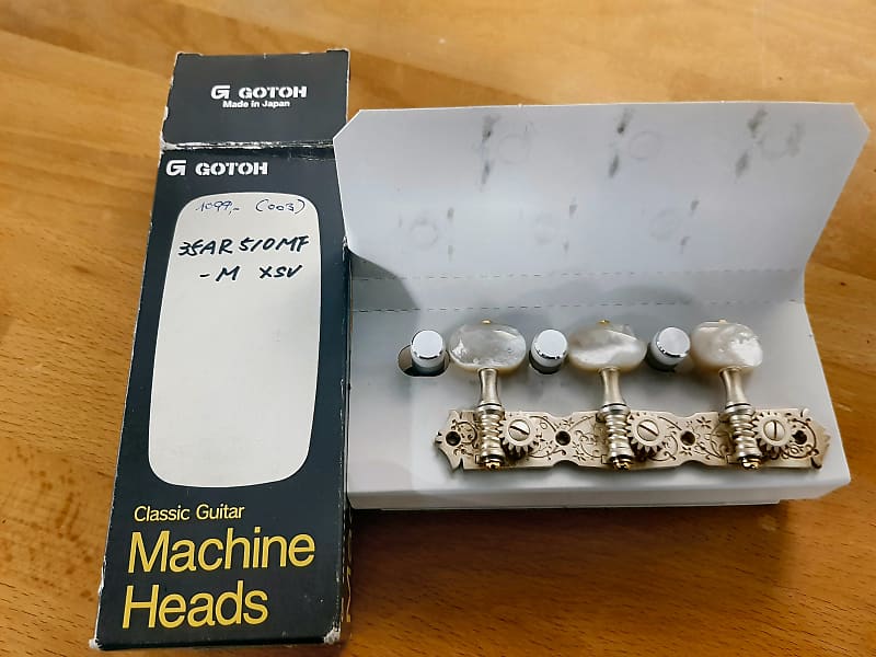 NOS: Gotoh Classical Guitar Machine Head - 35AR510 M F in | Reverb